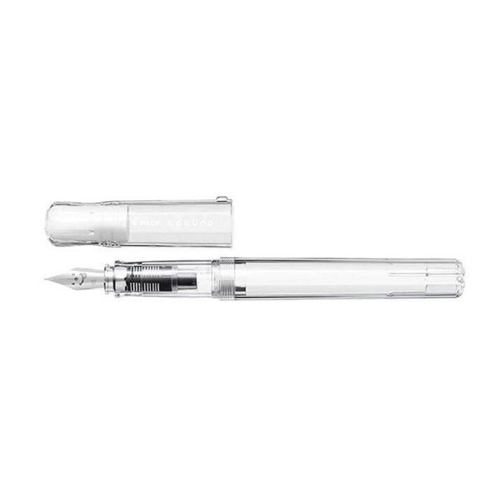 Pilot FKA-1SR KAKUNO Smile Transparent Fountain Pen F M EF Japan ...
