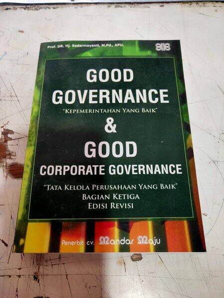 Buku Buku good governance & good corporate governance by sedarmayanti | Lazada Indonesia