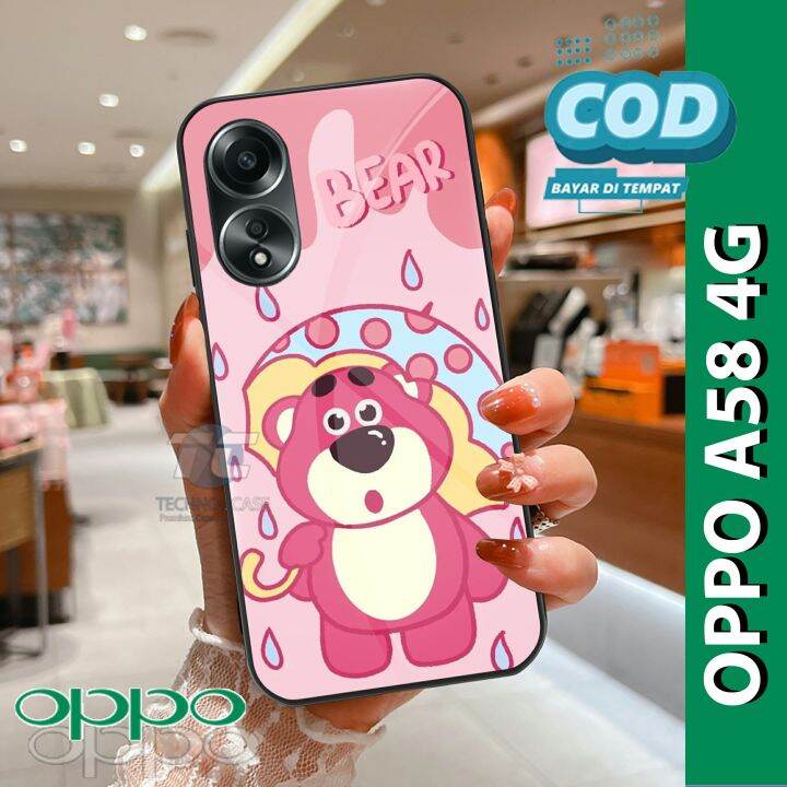 Case OPPO A58 4G 2023 Casing Hp Terbaru Pelindung Handphone Softcase ...