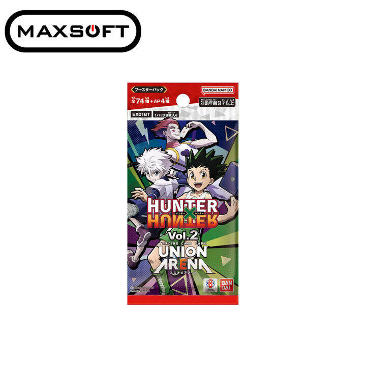 UNION ARENA TCG: HUNTER×HUNTER Vol.2 BOOSTER [EX01BT](1 Pack) | Lazada PH