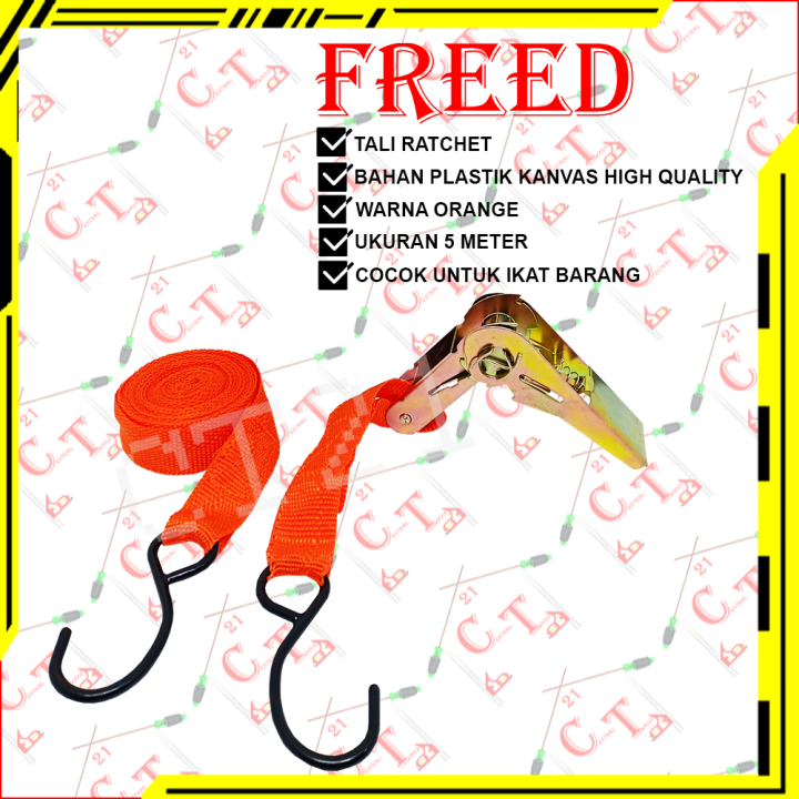 Central Tools 21 - Freed Tali Ikat Barang - Tali Kait Motor - Tali ...