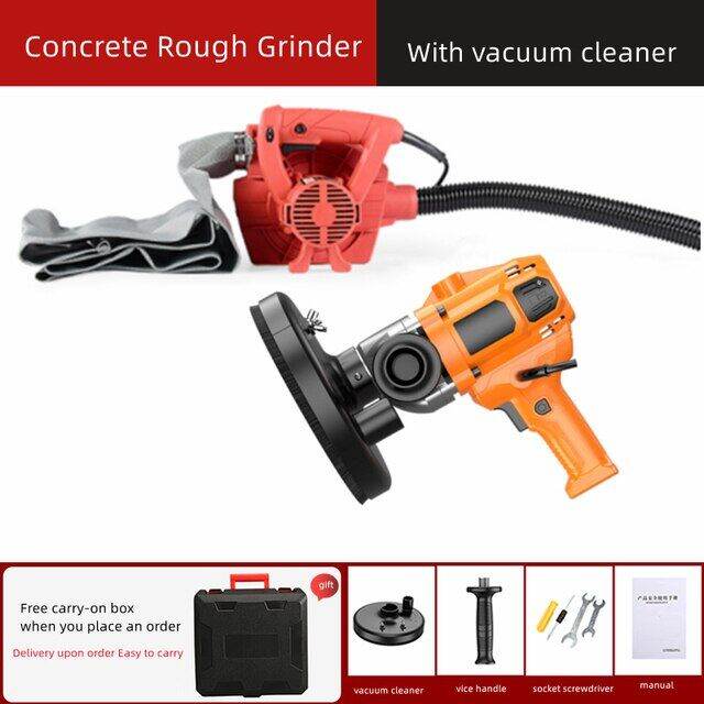 Concrete Grinder Cement Block Grinder Wall Planer Multi-Function Rough ...