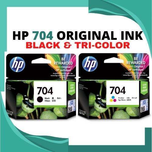 HP 704 Black /Tri-color Original Ink Advantage Cartridge | Lazada