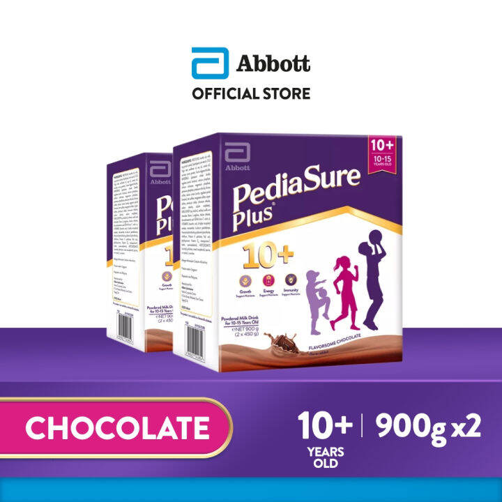 PediaSure Plus Choco Up Age 10+ 900g Bundle of 2 | Lazada PH