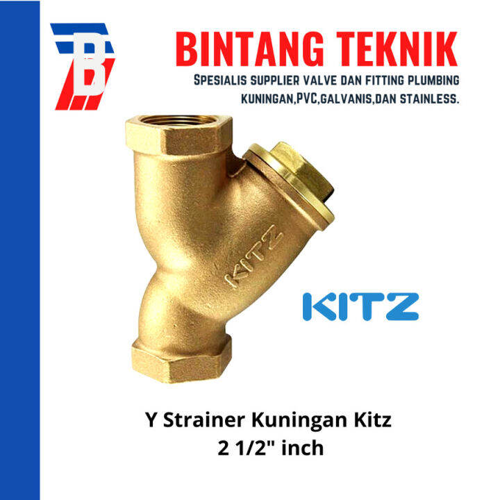 Y Strainer Kuningan Kitz 2½” | Lazada Indonesia