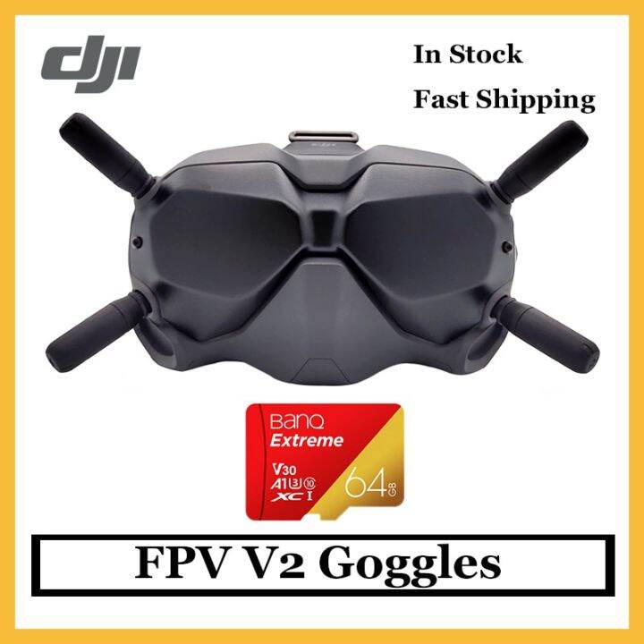 DJI FPV แว่นตา V2ของแท้ของแท้ DJI VR Glasseswith ระยะไกลการส่งภาพ ...