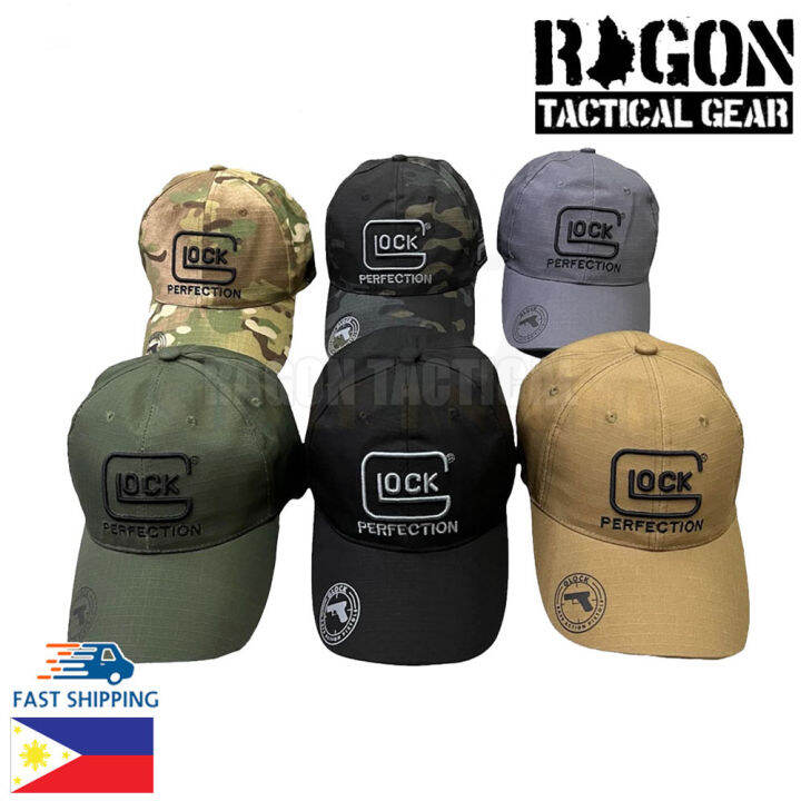 SILVER KNIGHT Tactical Gear GLOCK Perfection Cap Bull Cap Embroidered ...