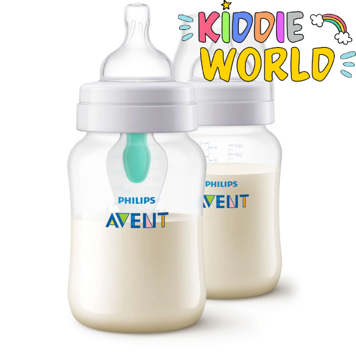 Avent Anti Colic Airfree Vent 9oz 260ml Bottle Twin Pack Scf813 24 Lazada