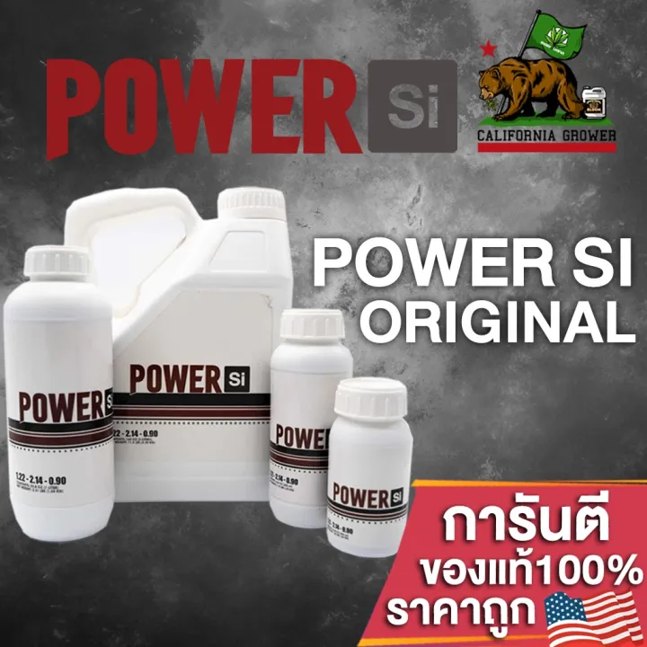 (โปรโมชั่นส่งฟรีวันนี้) Power SI Original 100% (กรด Silicic Acid ...