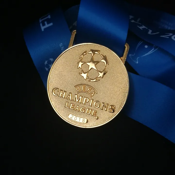 UEFA UCL 2018 CHAMPIONS LEAGUE FINAL KYIV GOLD MEDAL | Lazada