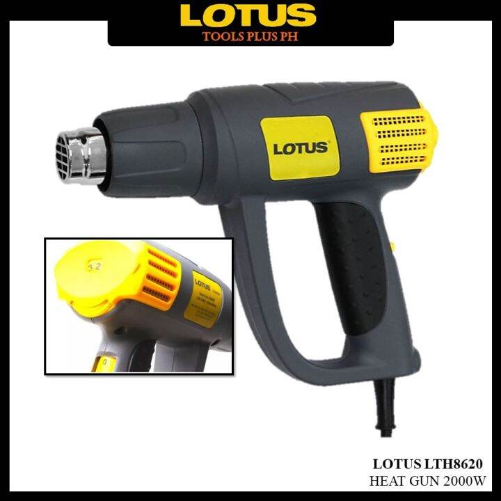 LOTUS Heat Gun 2000W LTH8620 | Lazada PH