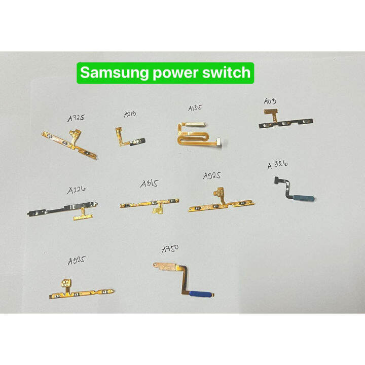 SAMSUNG POWER SWITCH FOR A725 A0135 A135 A03 A226 A315 A315 A525 A326 ...