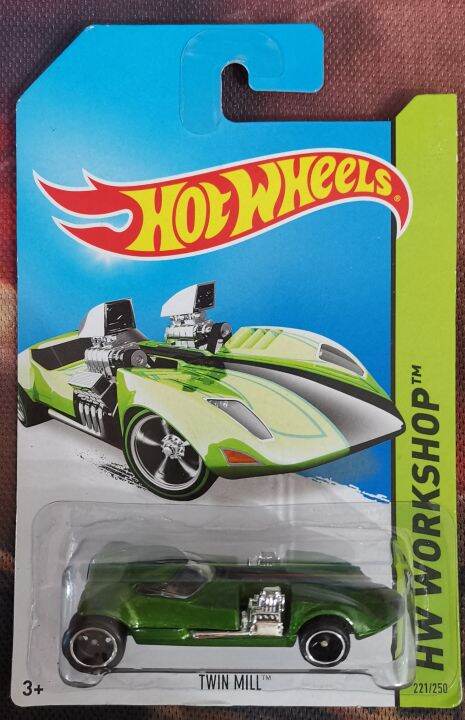 HOTWHEELS HW WORKSHOP TWIN MILL SUPER TREASURE HUNT STH + FREE PROTECTOR (6.6) | Lazada