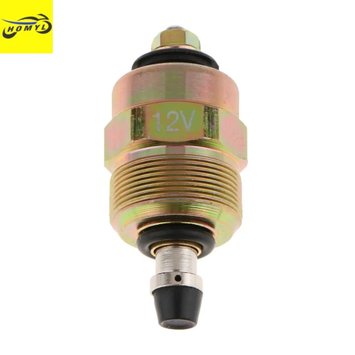 Homyl 12V Fuel Shut Off Solenoid Valve for Dodge Isuzu 0330001015 ...
