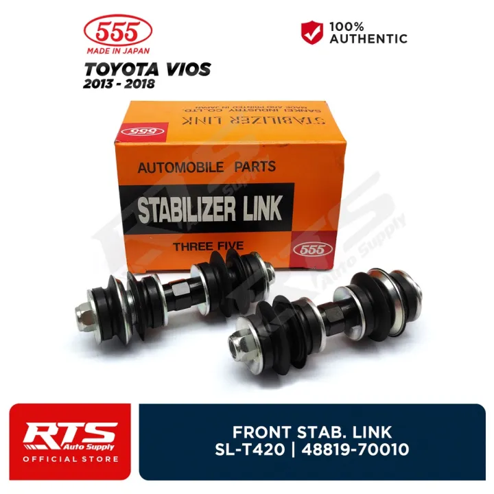 555 Front Stabilizer Link for Toyota Vios 3rd gen 2013-2018 SL-T420 (KSLF1120) | Lazada PH