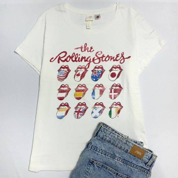 Rolling Stones (Official Merch) Womens Shirt Branded Overruns | Lazada PH