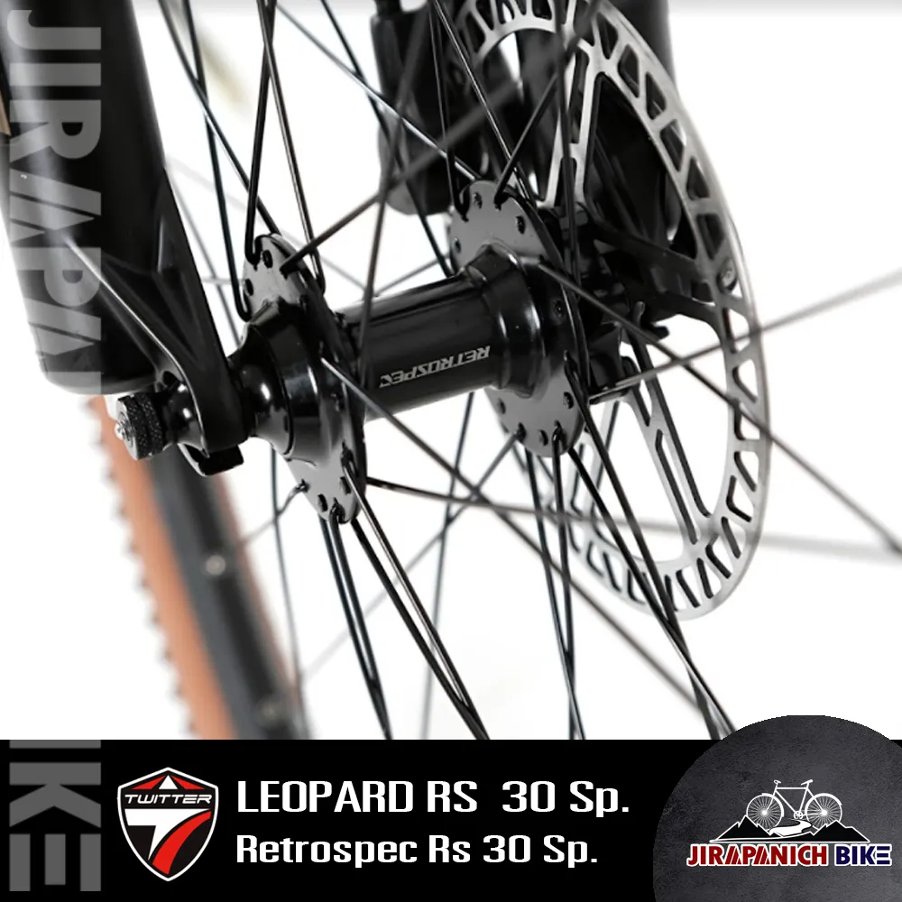 [ผ่อน 0% , จัดส่งฟรี] จักรยานเสือภูเขา TWITTER รุ่น Leopard RS 30 Sp ...