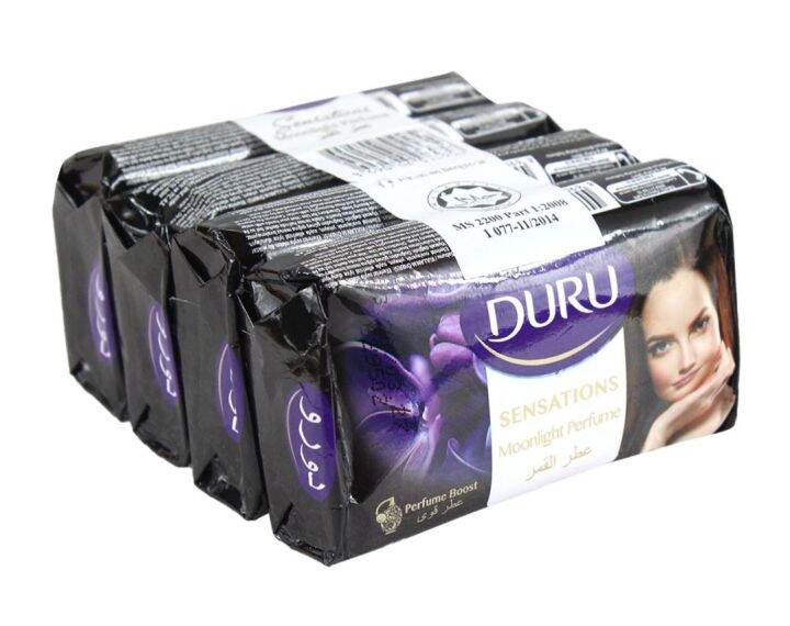 Duru Sensation Moonlight Perfume Bar Soap 4 Pcs | Lazada