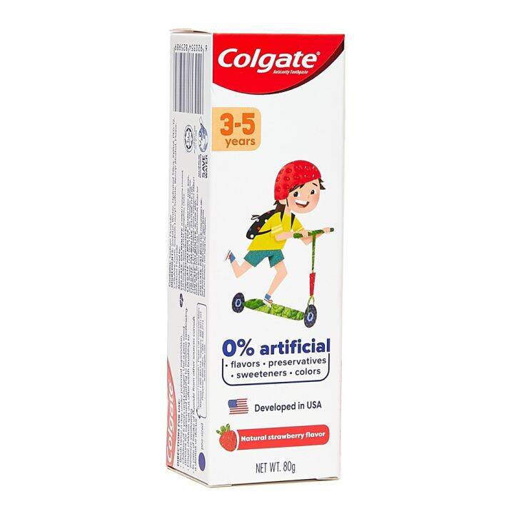 Colgate Kids 3-5 Strawberry Flavor Toothpaste 80g | Lazada PH