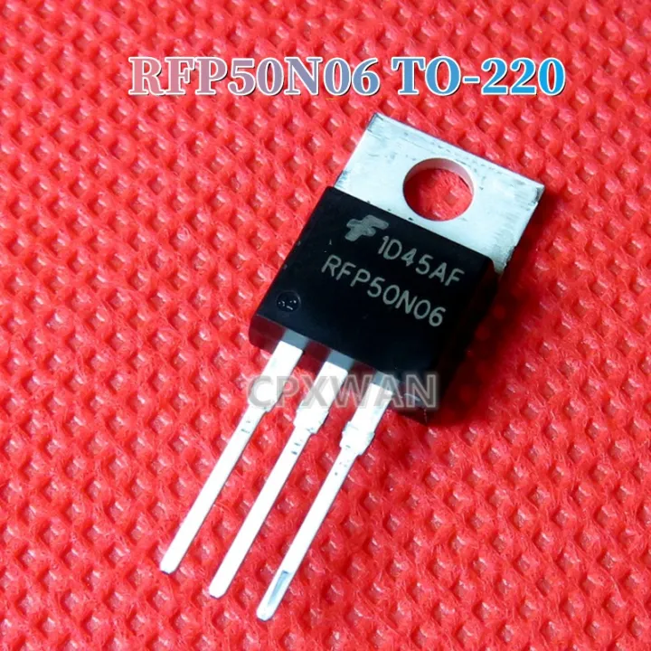 10Pcs RFP50N06 TO-220 50N06 50A/60V N-Channel MOSFET ทรานซิสเตอร์ใหม่เดิม | Lazada.co.th