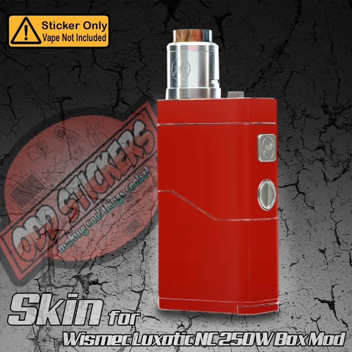 Matte Skin for Luxotic Nc 250W Mod Premium PVC Sticker Cover by ...
