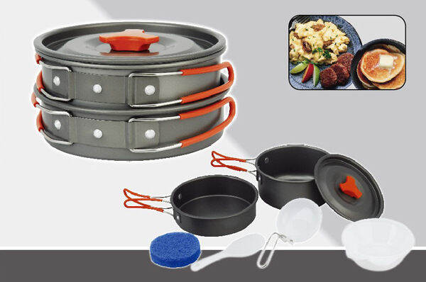 Nesting Cooking Set Outdoor DS200 Nesting DS-200 Nesting DS 200 Alat ...