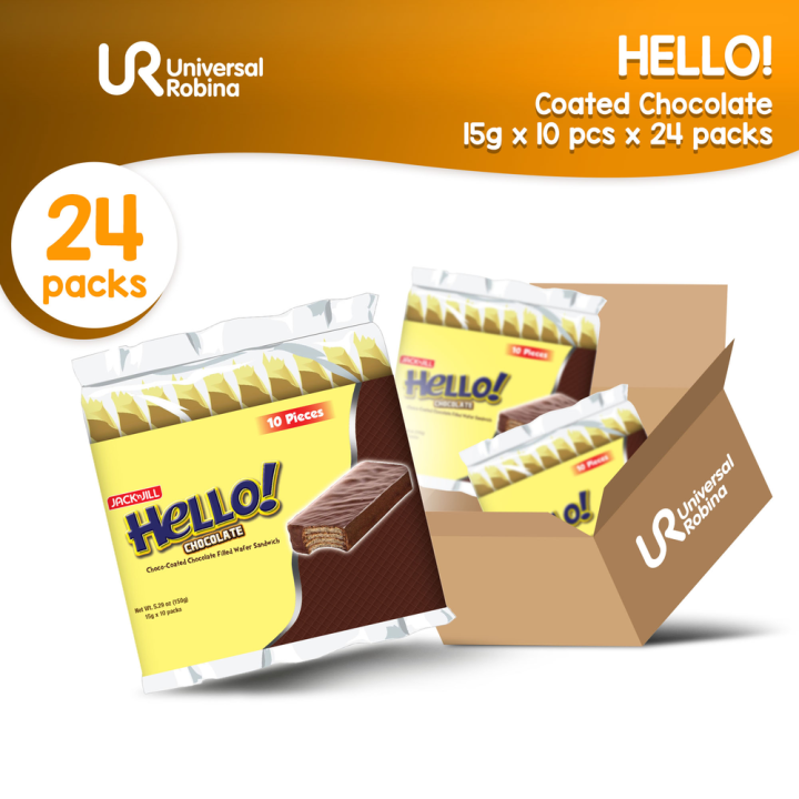 24 x Hello! Coated Chocolate (15g x 10) | Lazada PH