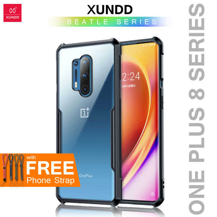 Xundd [ORIGINAL] Beatle Clear Hybrid Shock Proof Armor Case for OnePlus Nord / OnePlus 8 ...