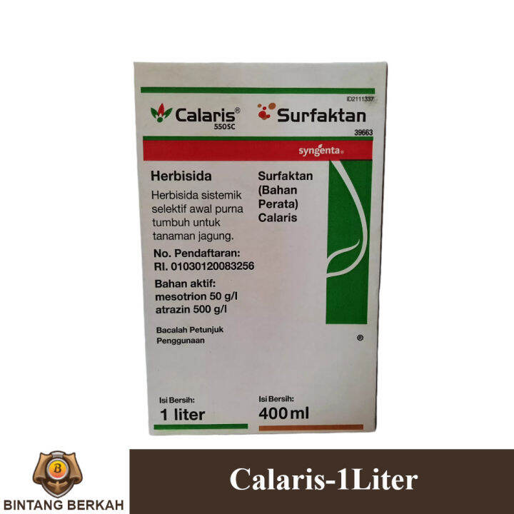 Calaris 1 Liter Herbisida Gulma Jagung Pertanian | Lazada Indonesia