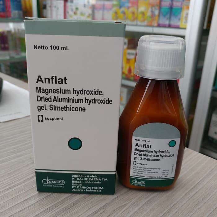 ANFLAT SUSPENSI 100ML SIRUP MAAG LAMBUNG TUKAK LAMBUNG | Lazada Indonesia
