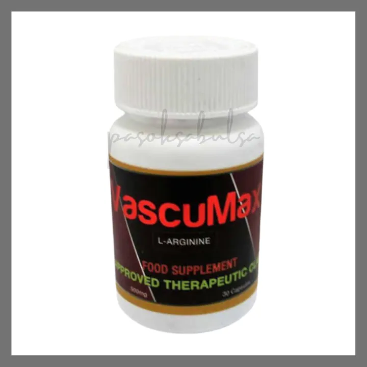 Zynergia Vascumax (L Arginine) 250mg/30 caps ( 1 Bottle ...
