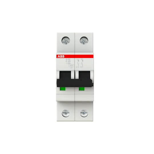 ABB S202-C20 Miniature Circuit Breaker 2P-C-20A - Prisma Electrical | Lazada PH