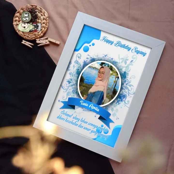 FRAME KACA EDIT FOTO , KADO FOTO, CETAK FOTO, FOTO CUSTOM, KADO ULANG ...