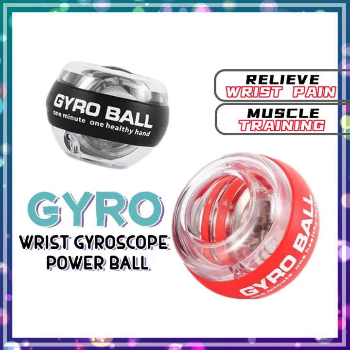 Wrist Gyro Ball Gyroscope Power Hand Ball Gym Training Exercise Tool ...