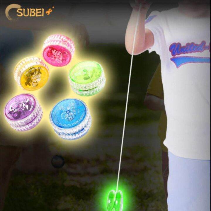 SUBE Flashing YoYo Fashion Magic Classic Toy With LED Lights | Lazada PH