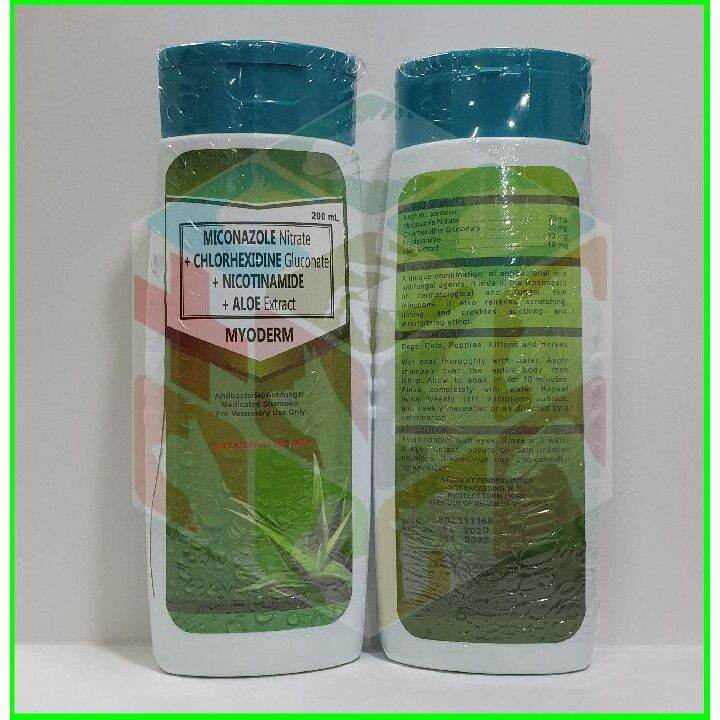 Myoderm Shampoo for Dogs and Cats Liquid 200ml Cani | Lazada PH