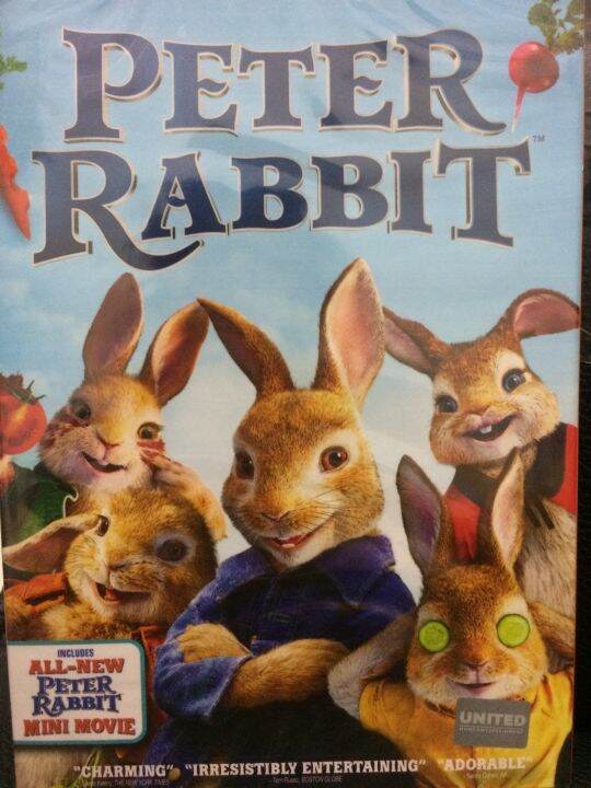 DVDหนัง PETER RABBIT (EVSDVDSUB8900-PETERRABBIT) ซับ ไทย-อังกฤษ หนัง ...