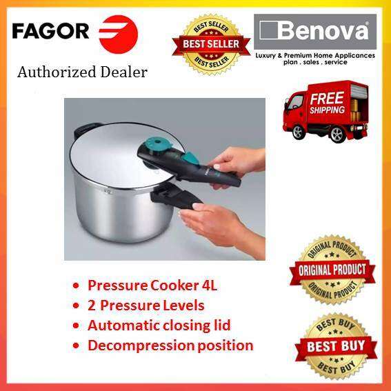 (Display Set Promo) Fagor 4L Pressure Cooker Rapid Express 4 | Lazada