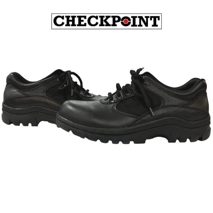 Checkpoint Marikina Made Men's Service Shoes Black Patrol - G | Lazada PH