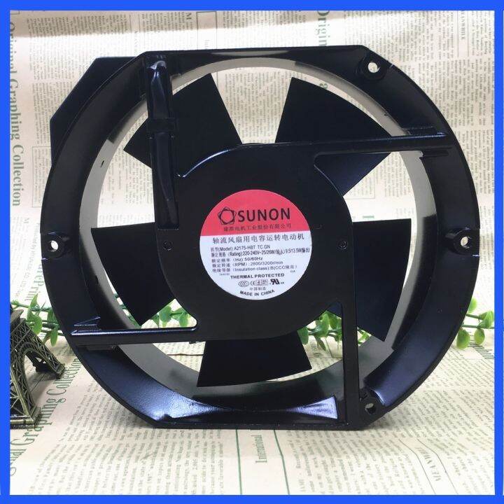 Original SUNON A2175-HBL A2175-HBT T.GN 220V 17251 cooling fan 🔔 ...