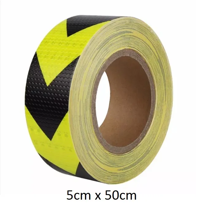 Yellow Green Black Arrow Reflective Sticker | Lazada PH