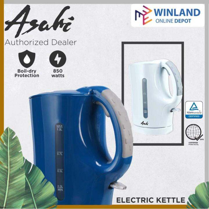 electric kettle ASAHI Original 1 Liter Electric Kettle | Water Heater w ...