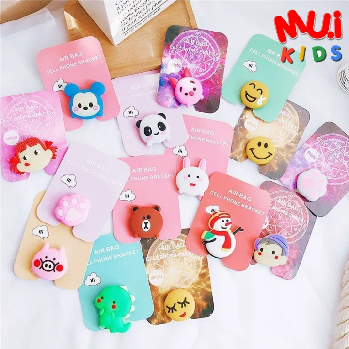 muikids การ์ตูนติดหลังมือถือ popsocket / popup /griptok ที่ติดหลังมือถือ ตัวติดหลังมือถือ ...