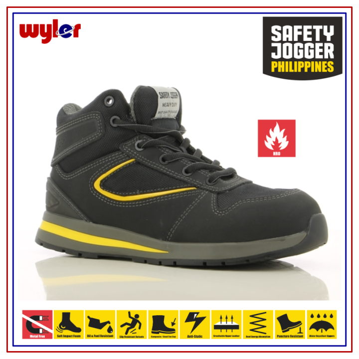 Safety Jogger Speedy S3 High Cut Composite Toe Safety Shoes Fashion ...