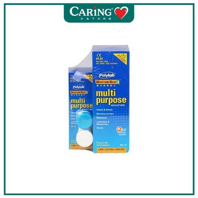 POLYLAB MULTI PURPOSE SOLUTION 360ML+100ML | Lazada