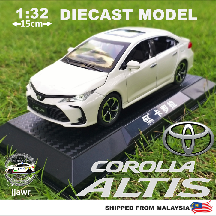 1:32 Toyota Corolla Altis Model Diecast Toy Car | Lazada