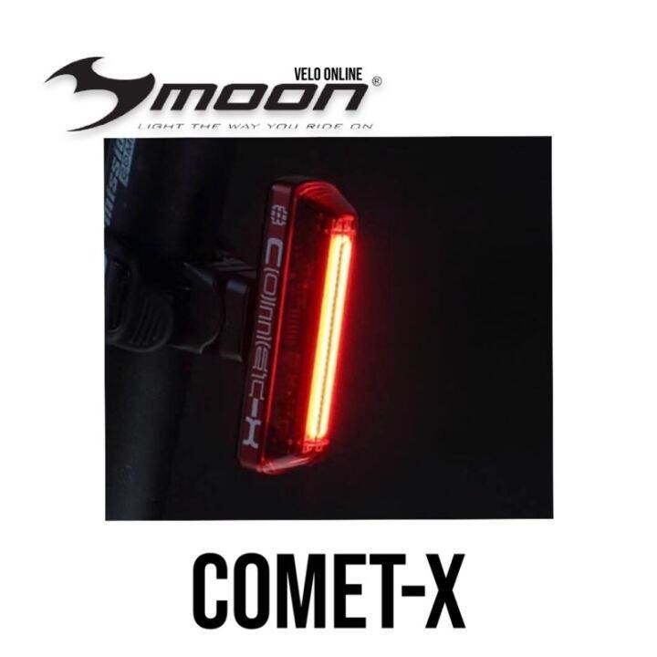 ส่งไว🇹🇭 ปี2022 ไฟท้าย Moon Comet-X ของแท้ ประกันศูนย์ ใช้กับหลักอานแอ ...