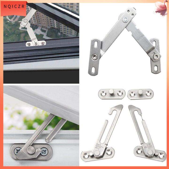 NQICZR Lock Protector Adjustable Limiter Window Support Casement ...