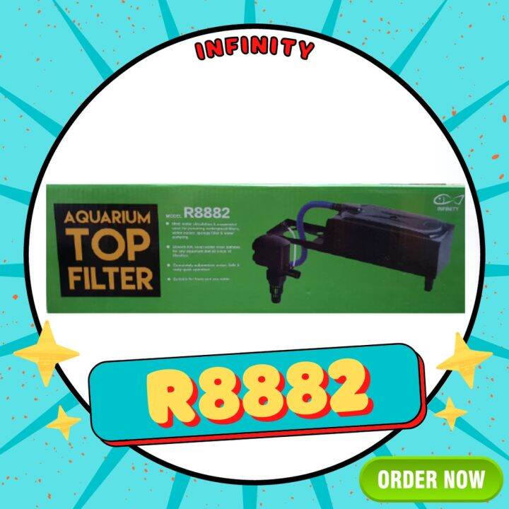 Infinity Aquarium Top Overhead Filter 20 Watts R8882 For 20 - 50 ...