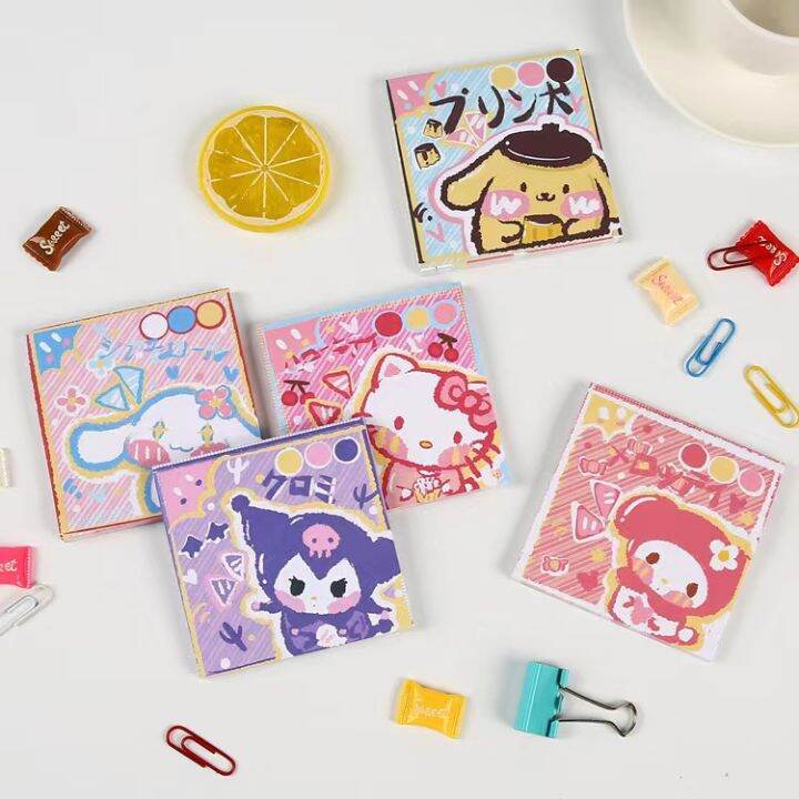 50 pcs Japanese cute cartoon sticky notes note stickers portable ...